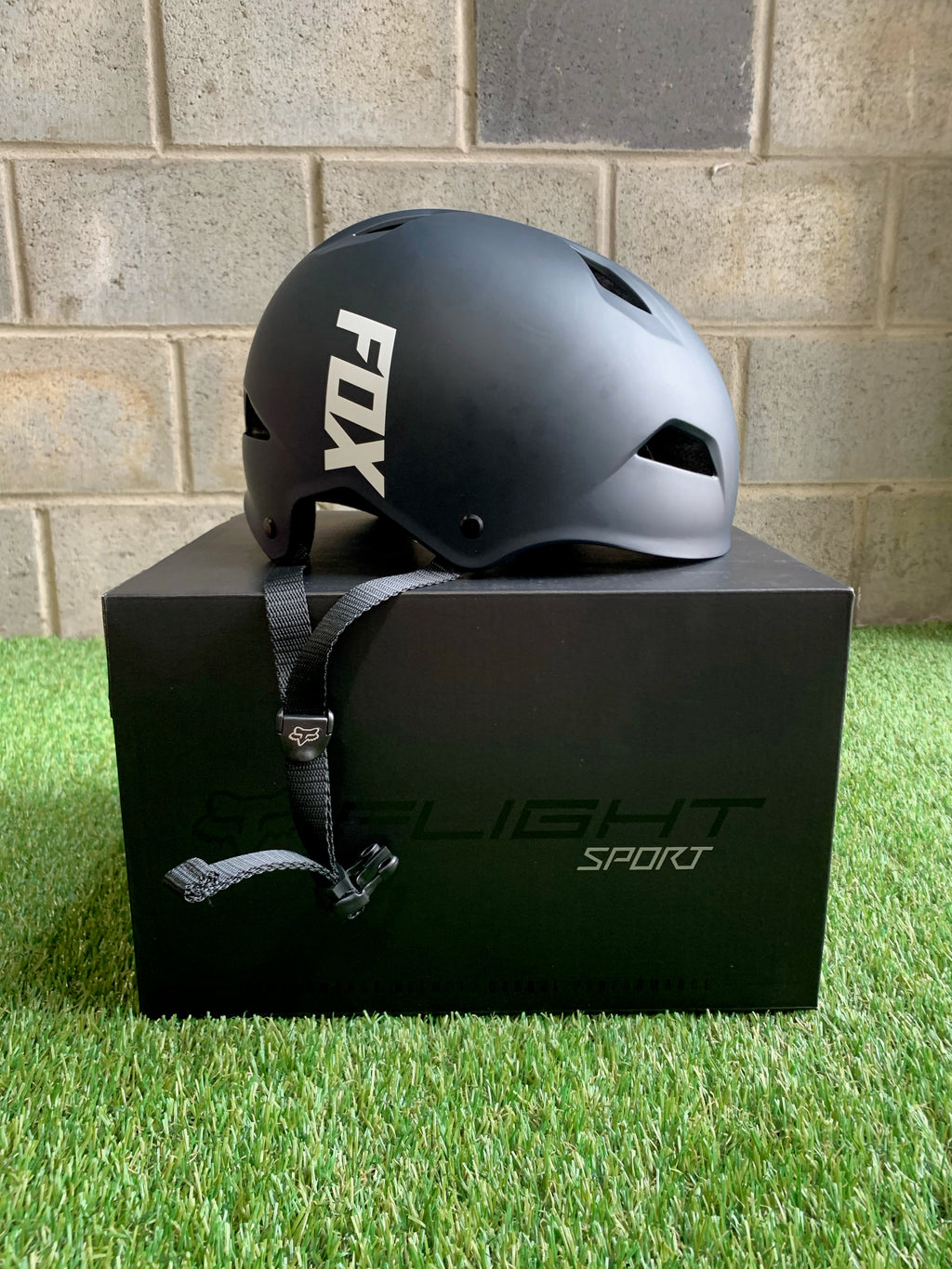 Fox Flight Helmet Black Medium The Electric Bike Company