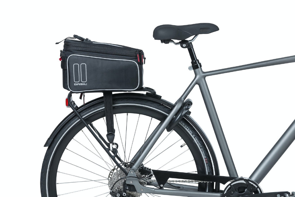 Basil Sport Design Trunkbag MIK 7-15L Black – The Electric Bike Company