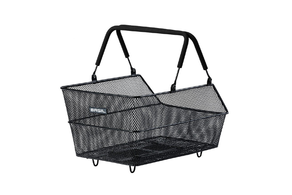 Basil Cento Rear Basket MIK Black – The Electric Bike Company